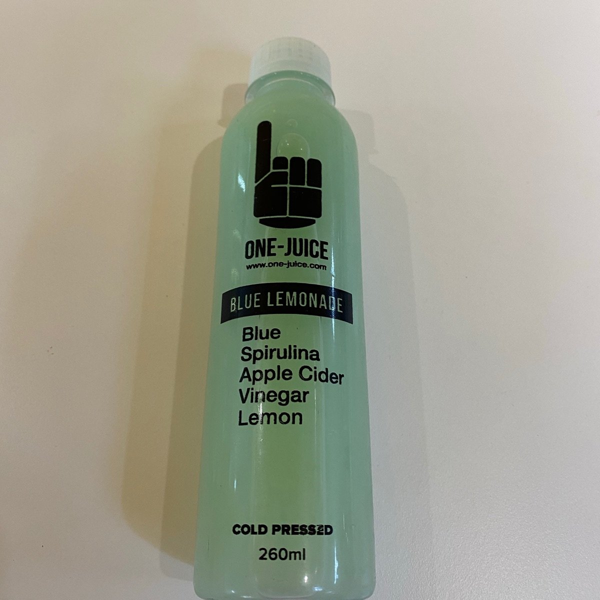 Cold Pressed Blue Lemonade from One Juice - Vegan Product Reviews ...