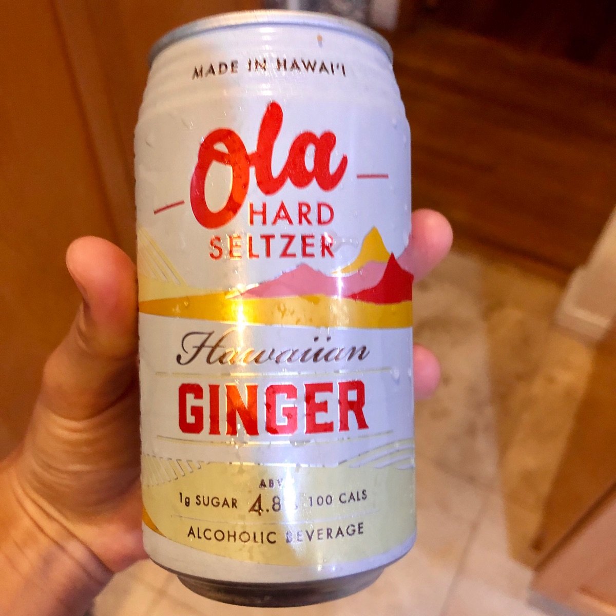 Hawaiian Ginger Hard Seltzer from Ola Brew Co - Vegan Product Reviews ...