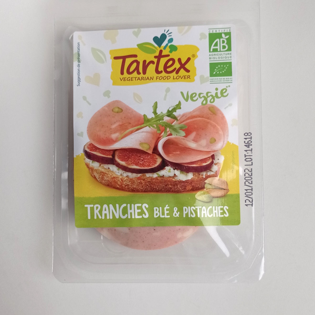 Tranches Blé Et Pistaches from Tartex - Vegan Product Reviews & Ratings ...
