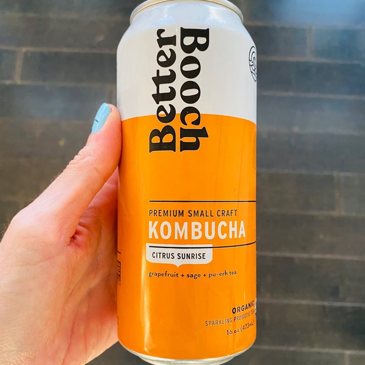Better Booch Citrus Sunrise Kombucha Review | abillion