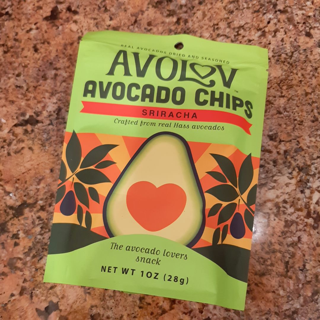 Avocado chips Sriracha from Avolov - Vegan Product Reviews & Ratings ...