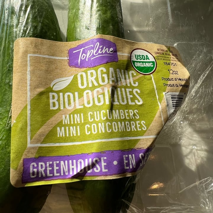 Topline organic mini cucumbers Review | abillion