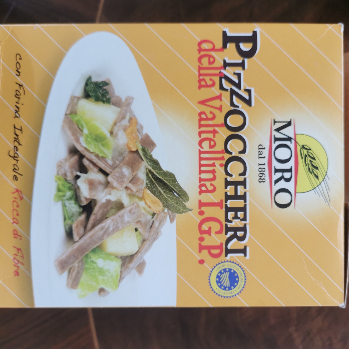 Pizzoccheri della Valtellina IGP gnocchetti from Moro - Vegan Product ...