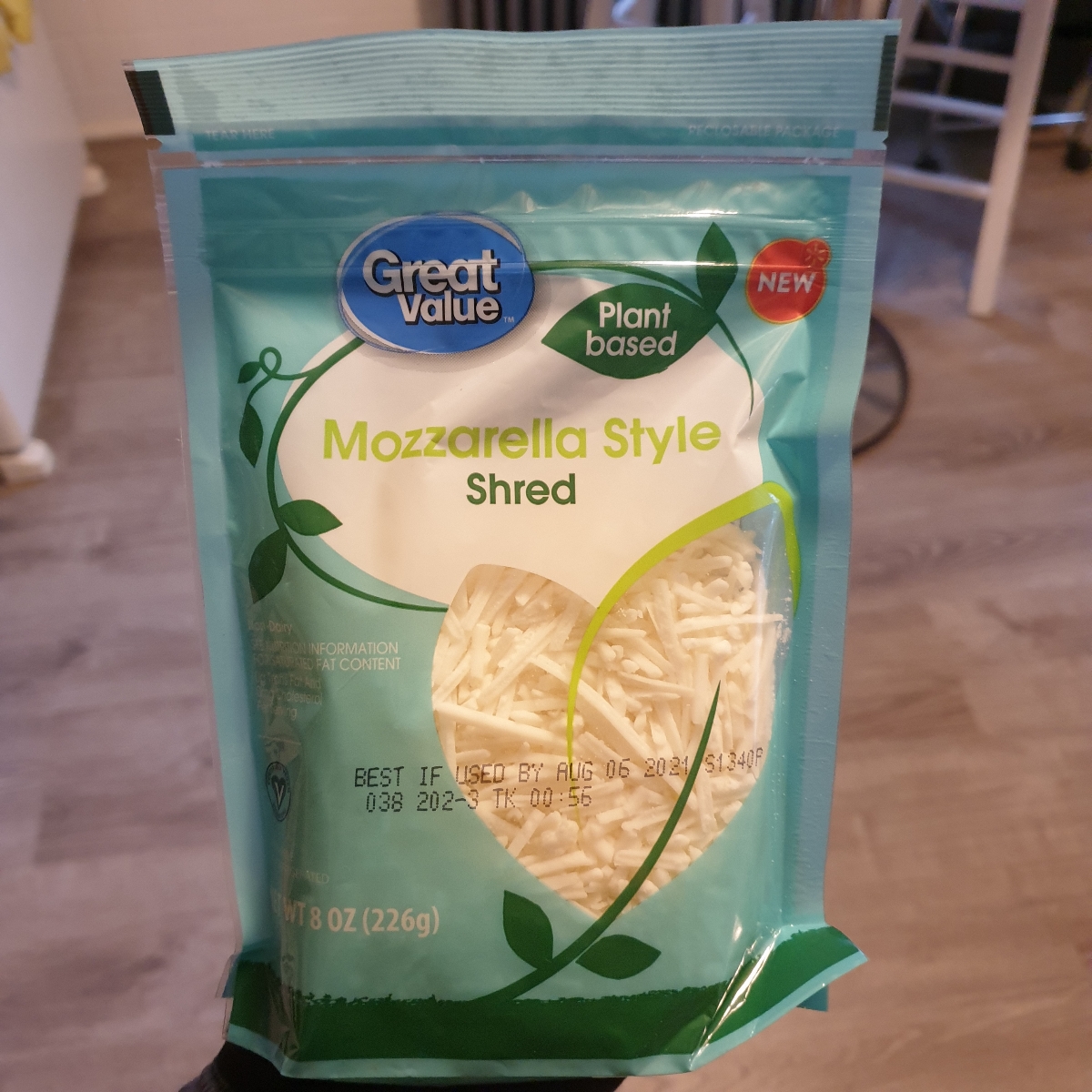 Plant Based Mozzarella Style Shred from Great Value - Vegan Product ...