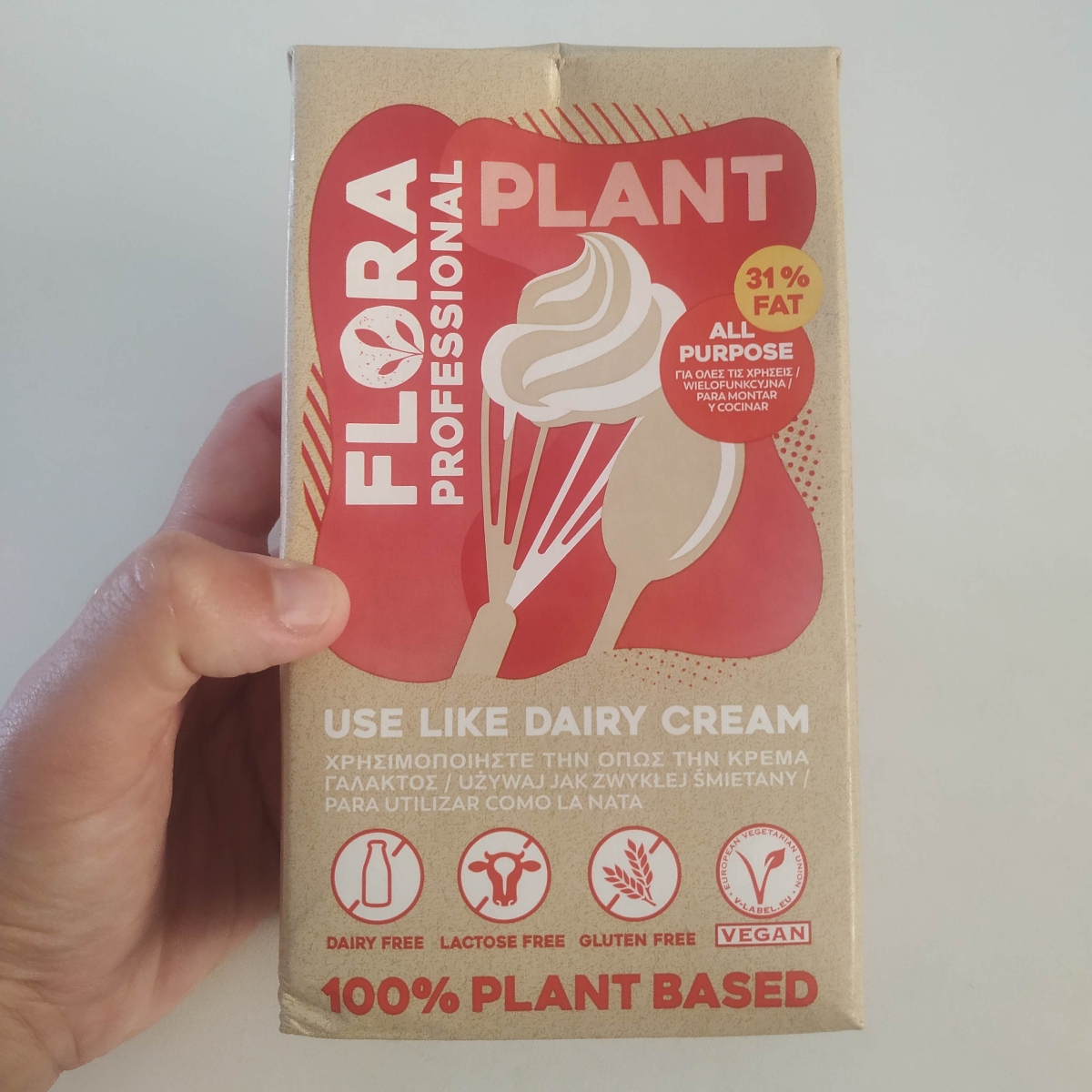 Flora Professional 31% Fat Plant Cream from Flora - Vegan Product ...