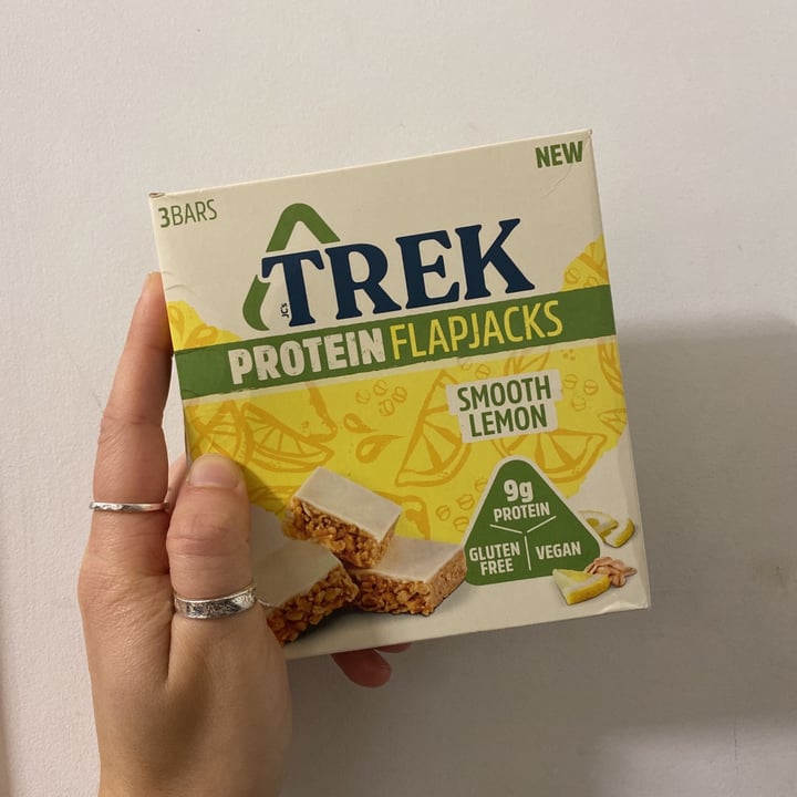 TREK Protein Flapjack (Smooth Lemon) Review | abillion