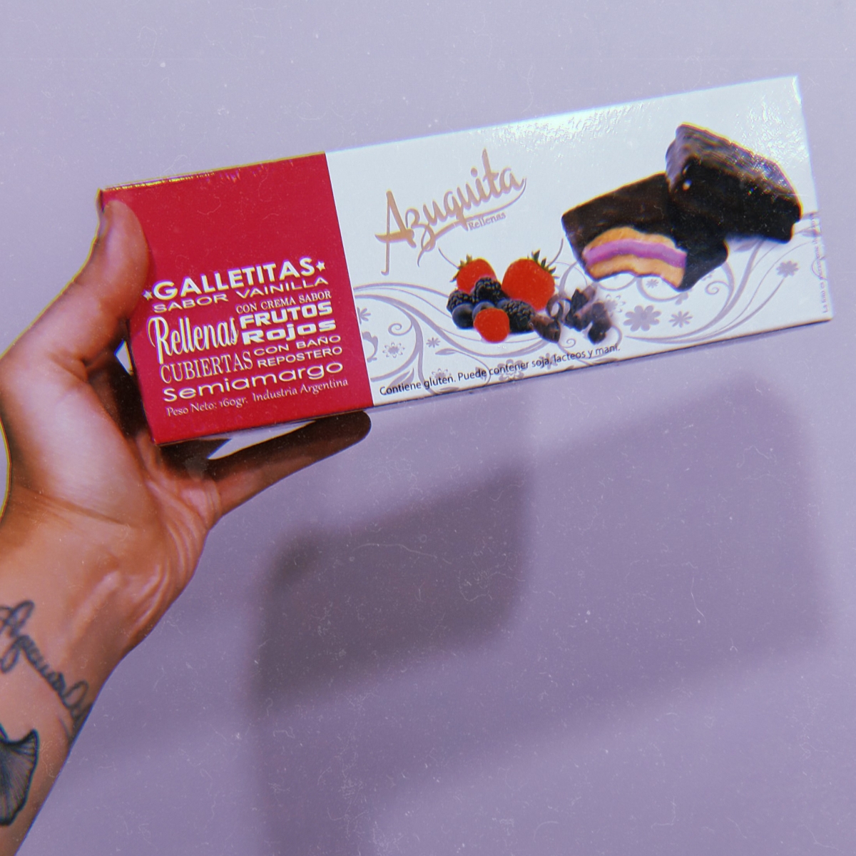 Galletitas Bañadas Sabor Frutos Rojos from Azuquita - Vegan Product ...