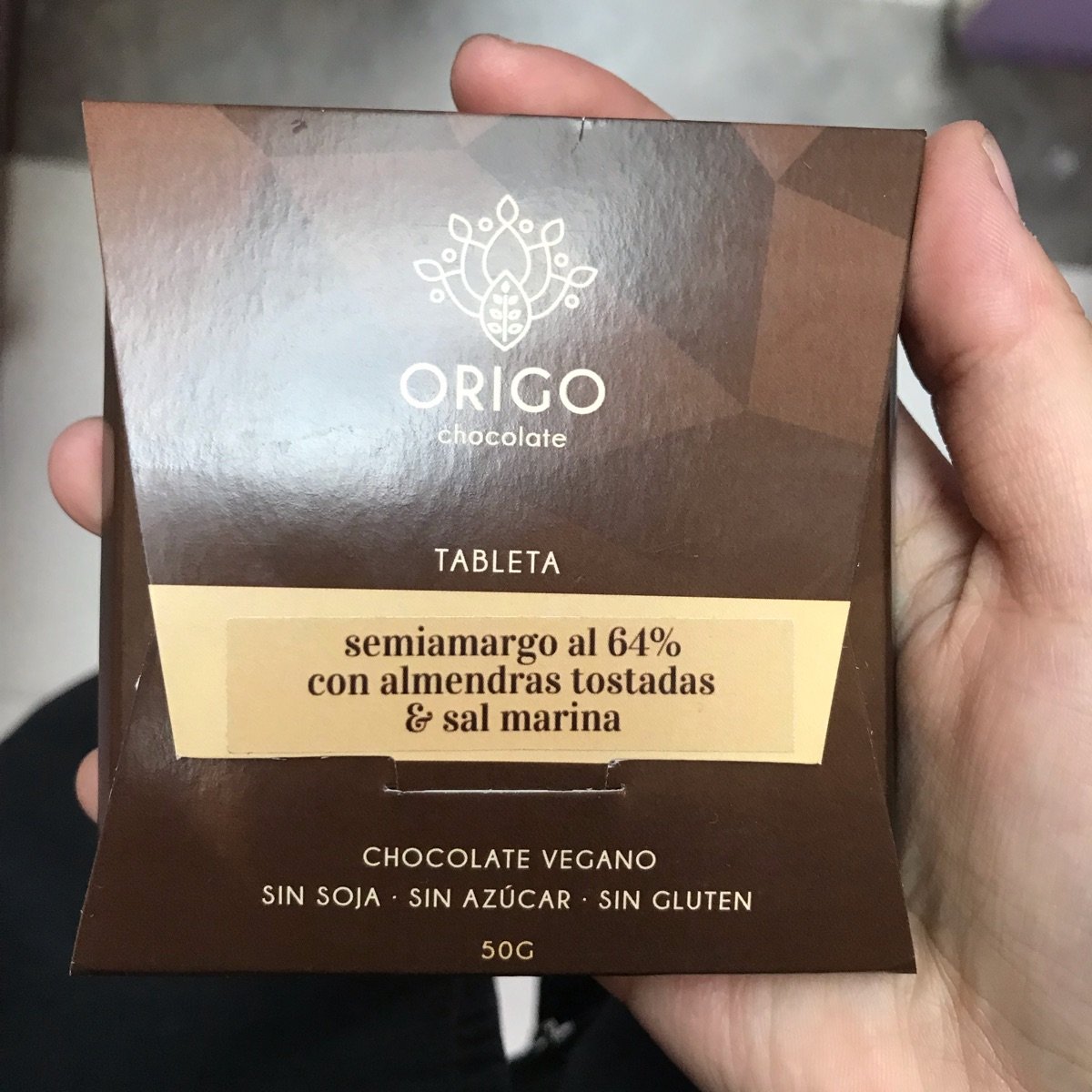 Tableta de chocolate semiamargo from Origo - Vegan Product Reviews ...