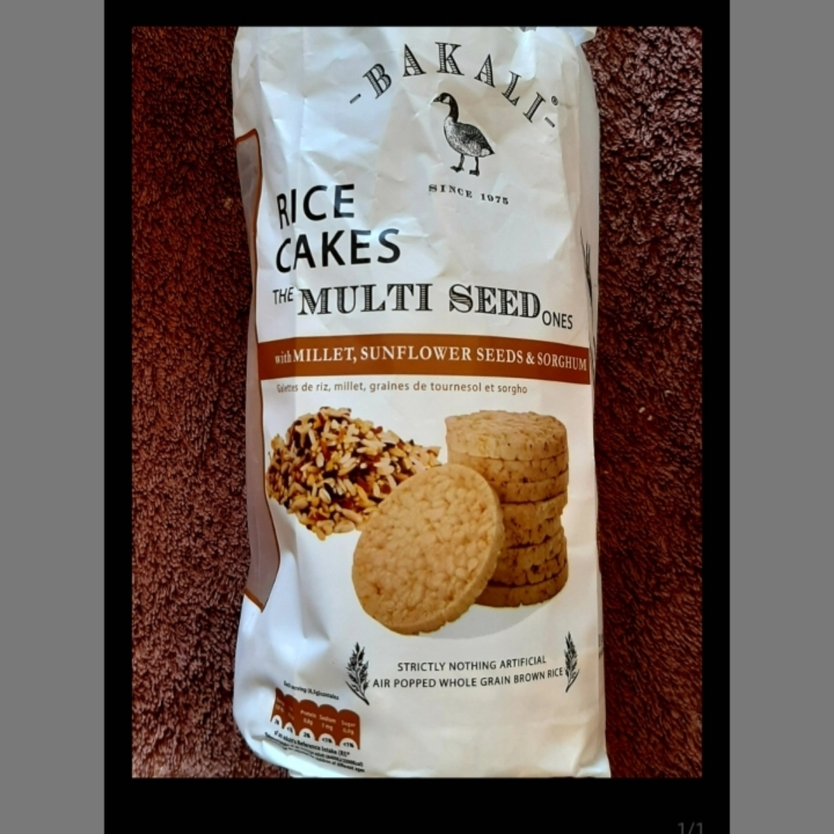 Rice Cakes The Multi Seed Ones from Bakali - Vegan Product Reviews ...