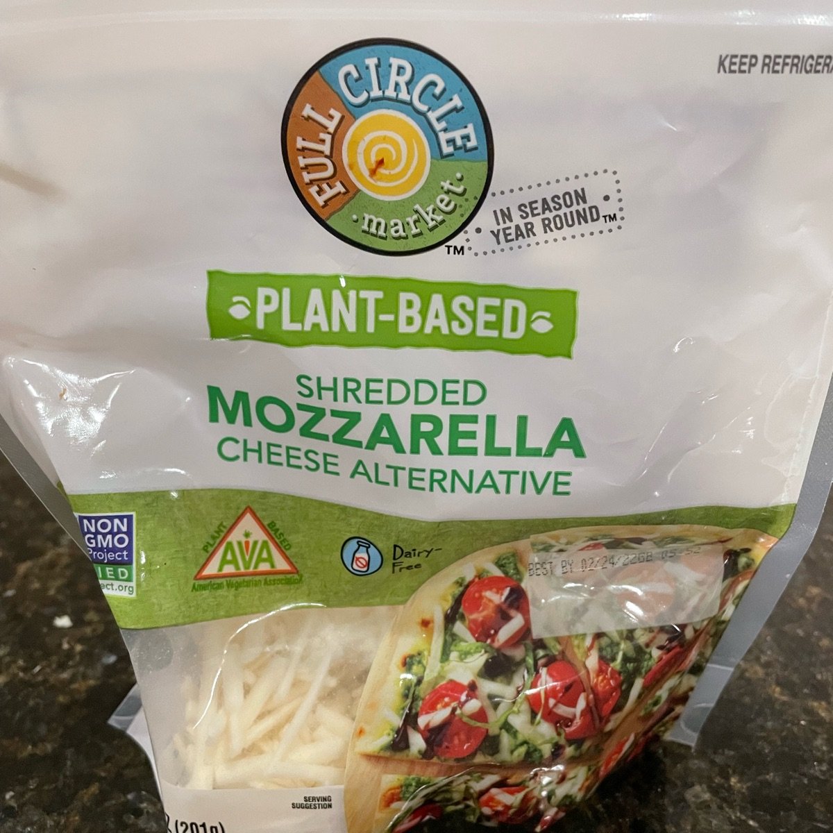 Mozzarella from Full Circle Market - Vegan Product Reviews & Ratings | abillion