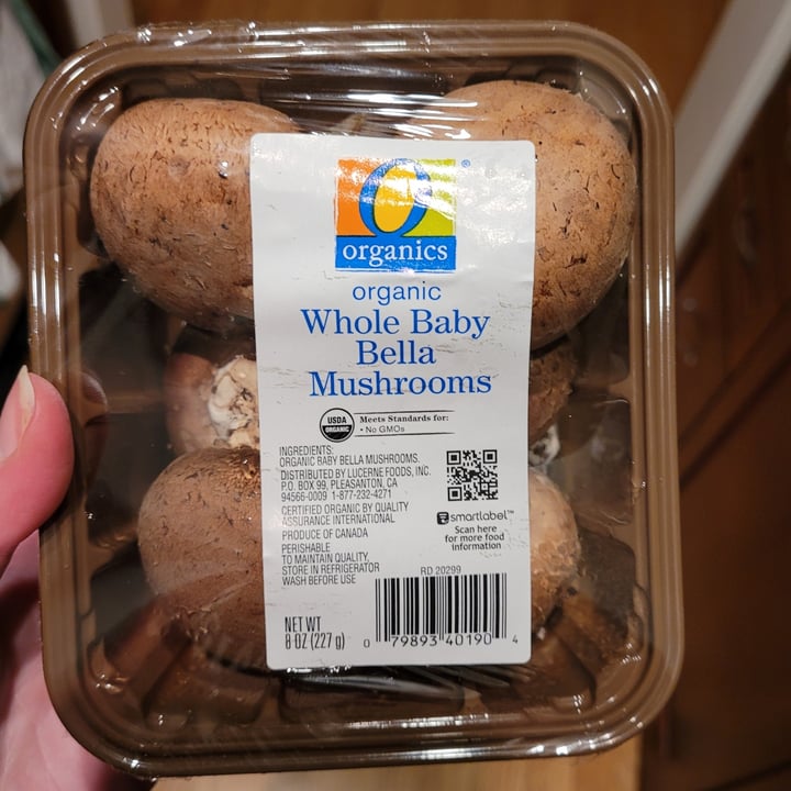 O Organics Whole Baby Bella Mushrooms Review | abillion