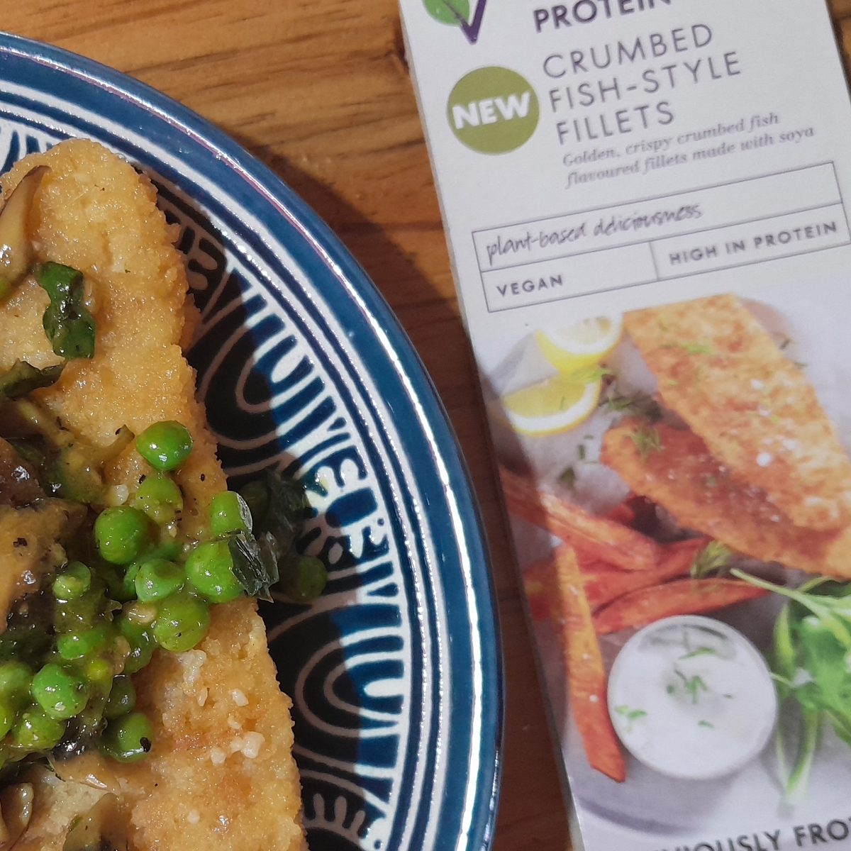Plant powered crumbed fish style fillets from Woolworths - Vegan ...