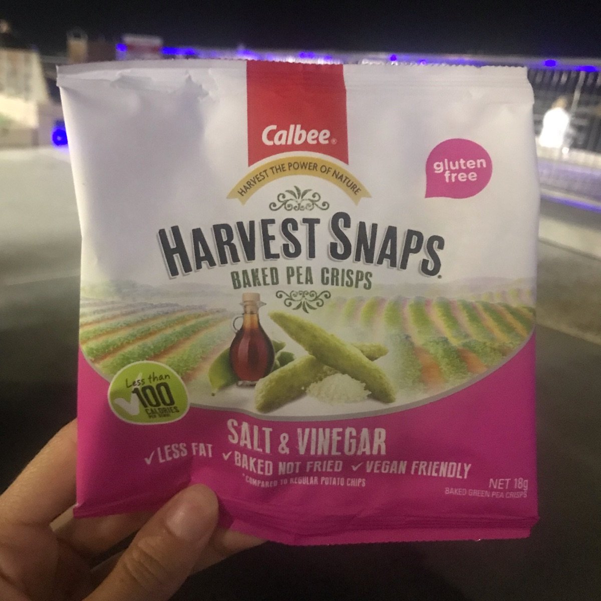 Recensioni su Harvest Snaps Baked Pea Crisps - Salt and Vinegar di ...