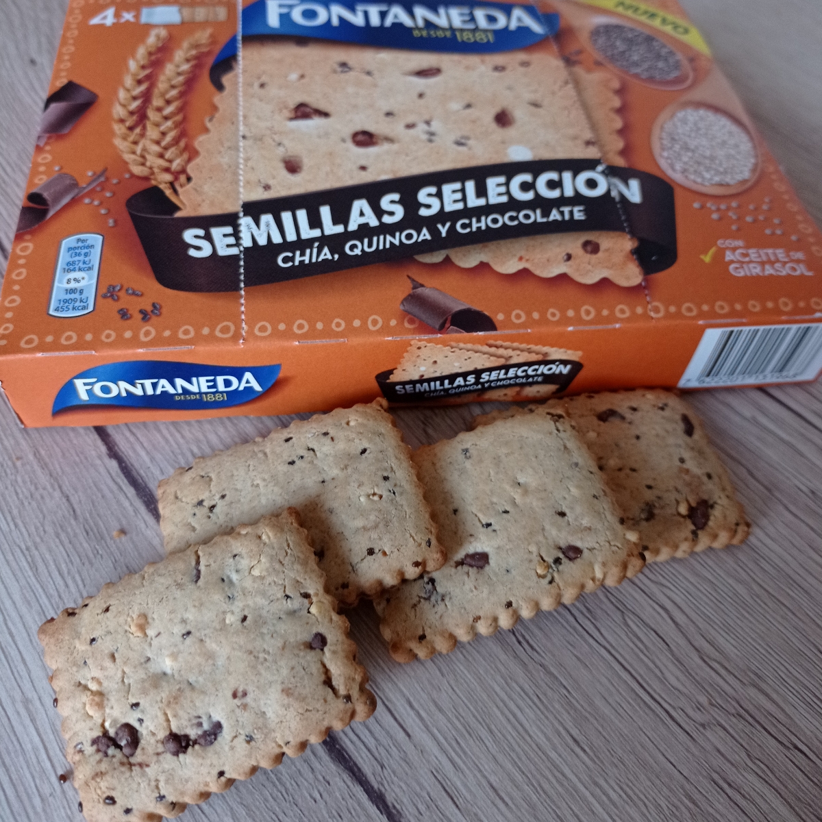 Semillas Selección Chía, chinoa y chocolate from Fontaneda - Vegan ...