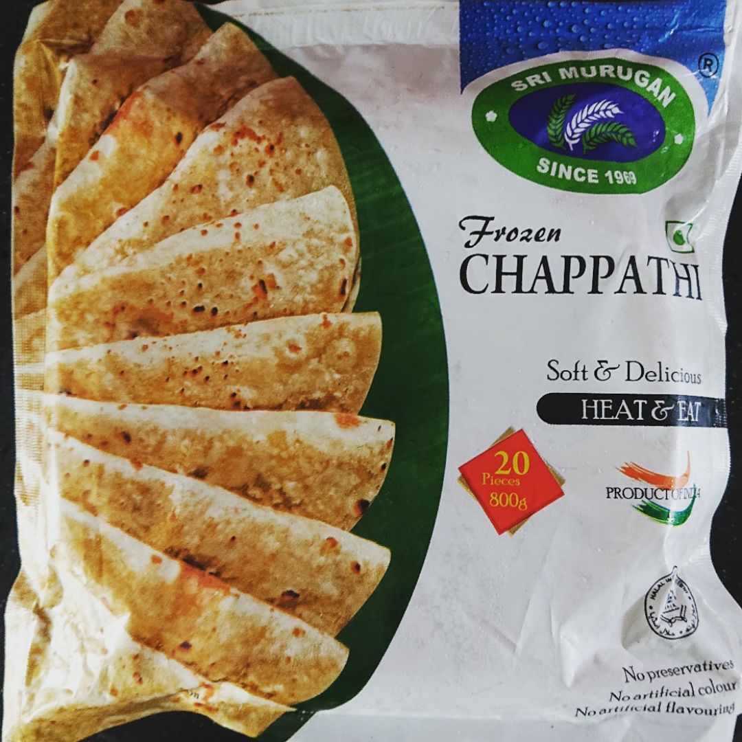 Chappathi from Sri Murugan - Vegan Product Reviews & Ratings | abillion