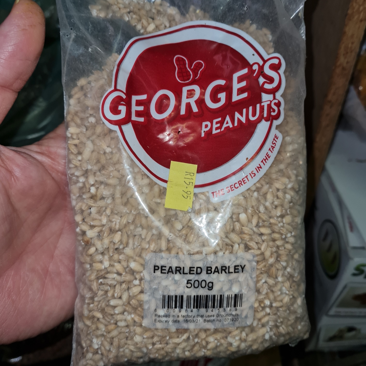 Pearled Barley from Georges peanuts - Vegan Product Reviews & Ratings ...