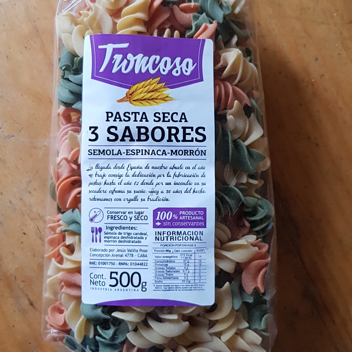 Troncoso Pasta secas tres sabores Reviews | abillion