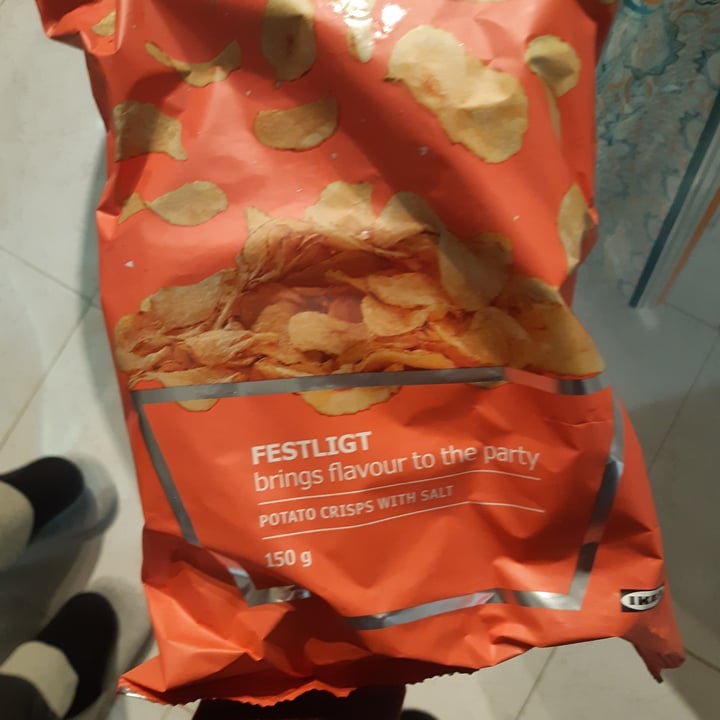 Ikea Festlight Potato Crisps With Salt Review | abillion