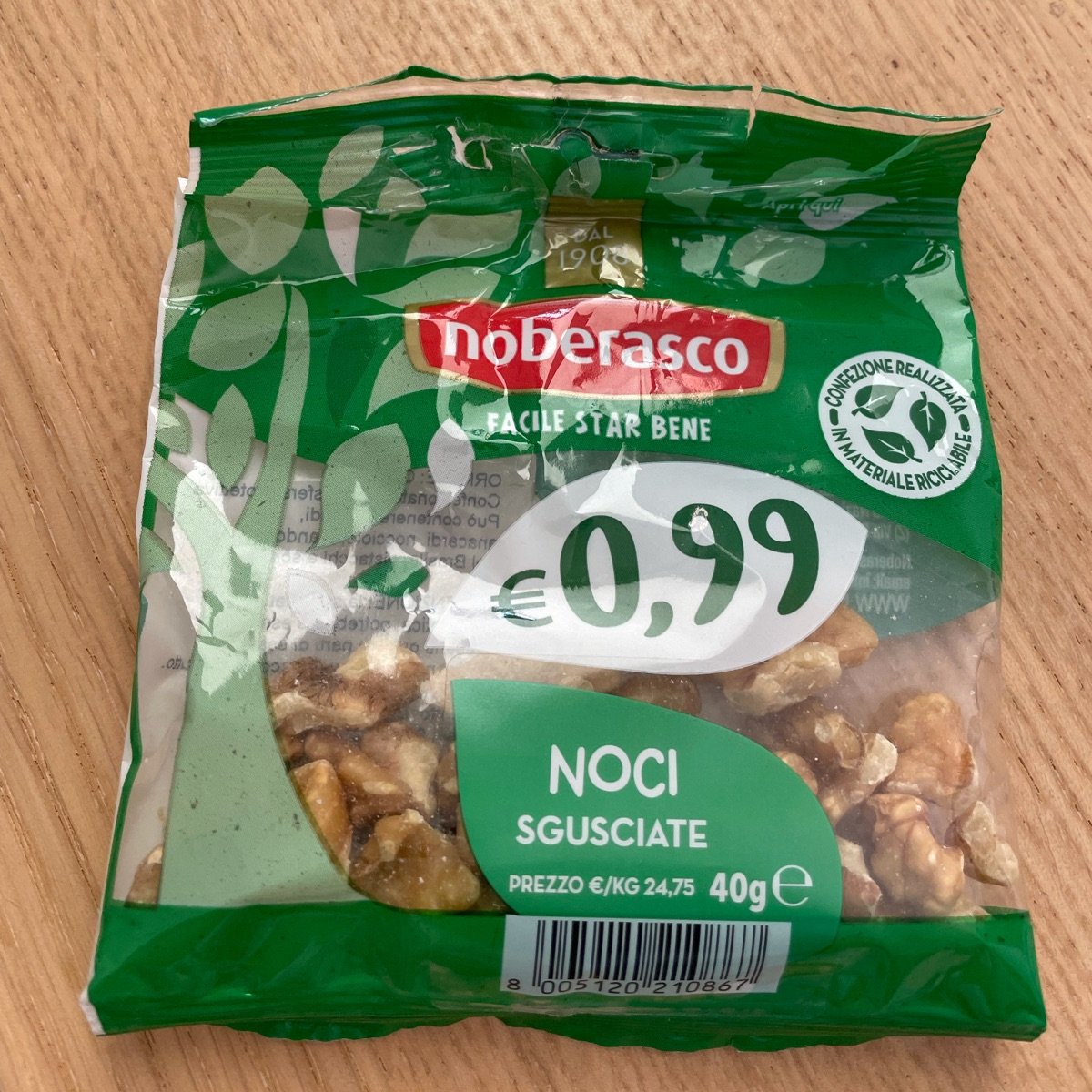 Noci from Noberasco - Vegan Product Reviews & Ratings | abillion