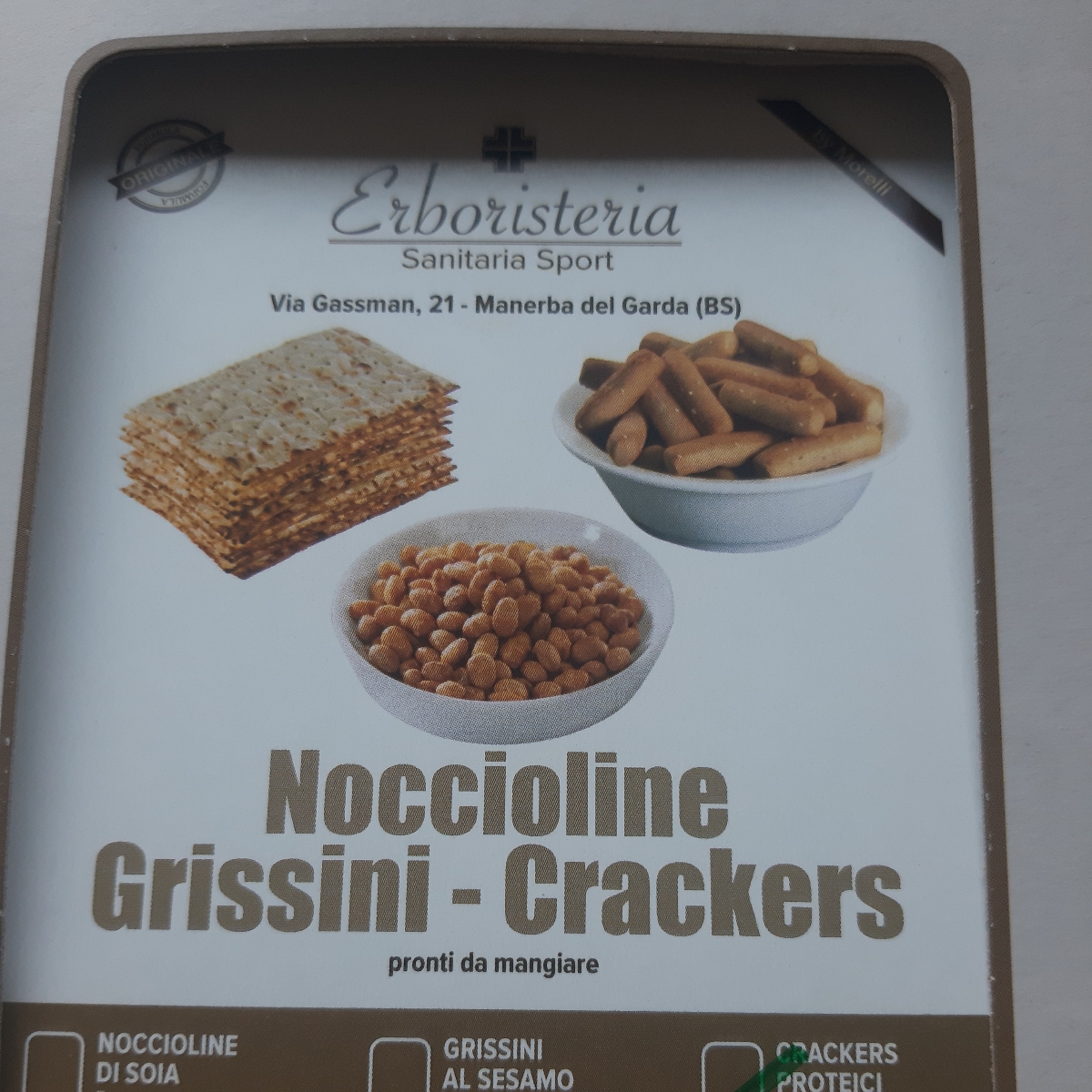 Creckers proteici from Erboresteria sanitaria sport - Vegan Product ...