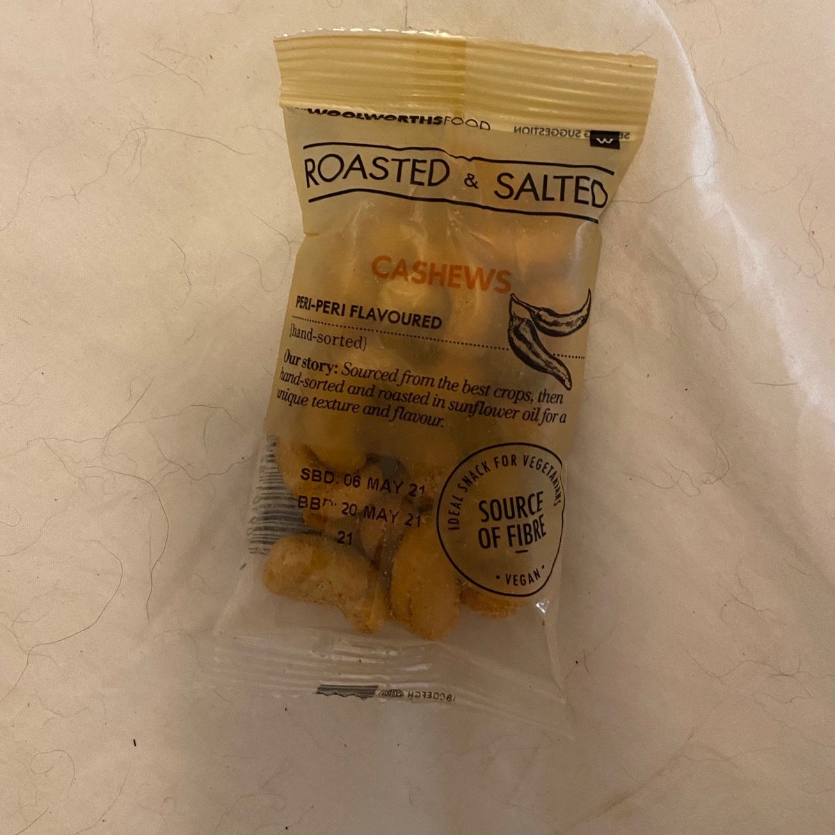 Peri Peri cashew nuts from Woolworths Food - Vegan Product Reviews ...