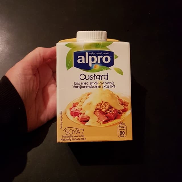 Custard Vanilla Flavoured Sauce (Soya) at Alpro - Review by @minis ...