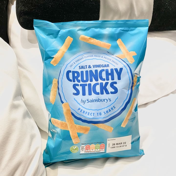 Sainsbury's Salt & Vinegar Crunchy Sticks Review | abillion