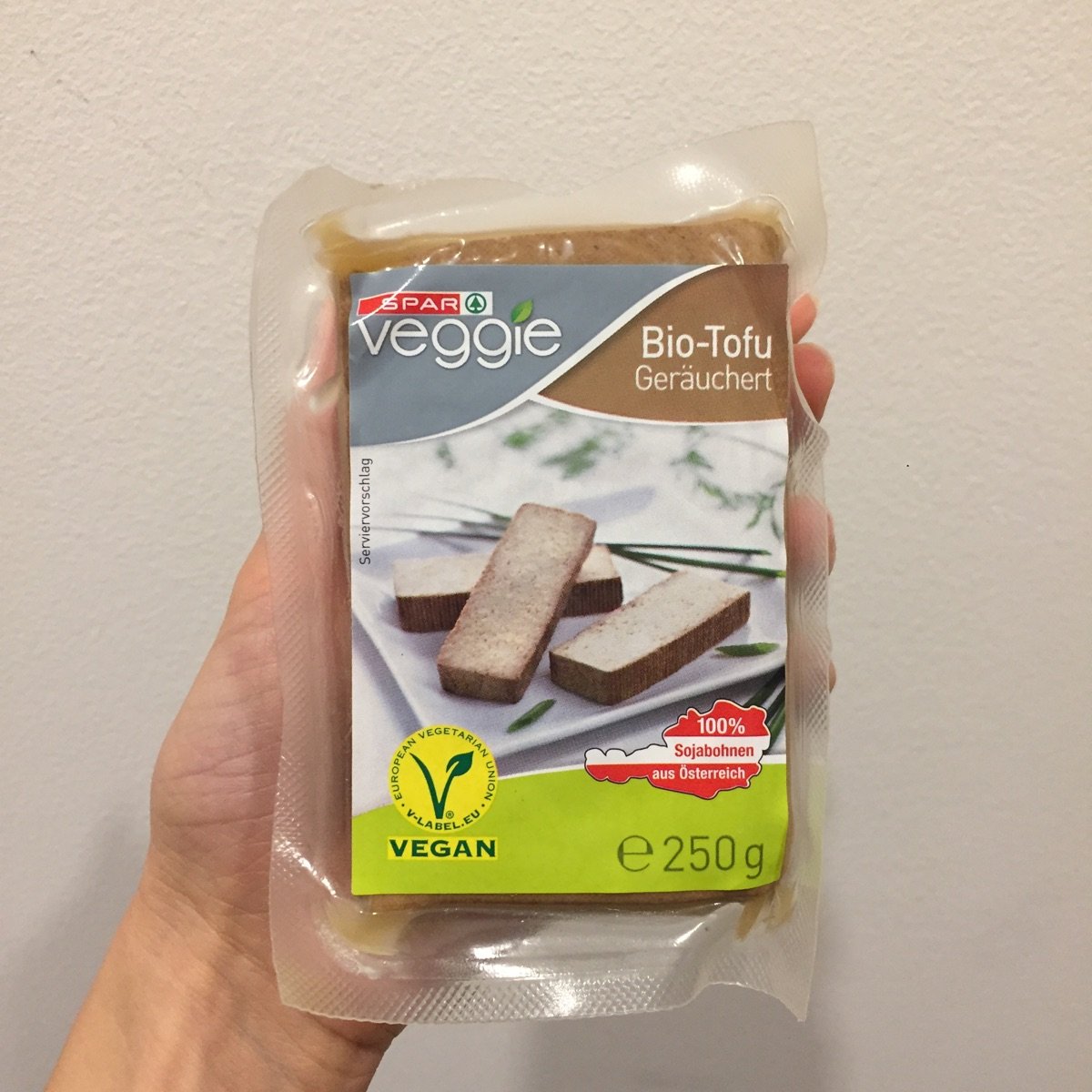 Bio-Tofu Geräuchert from Spar Veggie - Vegan Product Reviews & Ratings ...