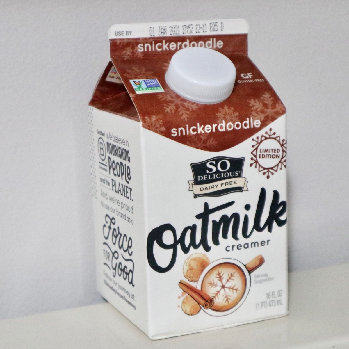 Snickerdoodle Oatmilk Creamer from Silk - Vegan Product Reviews ...