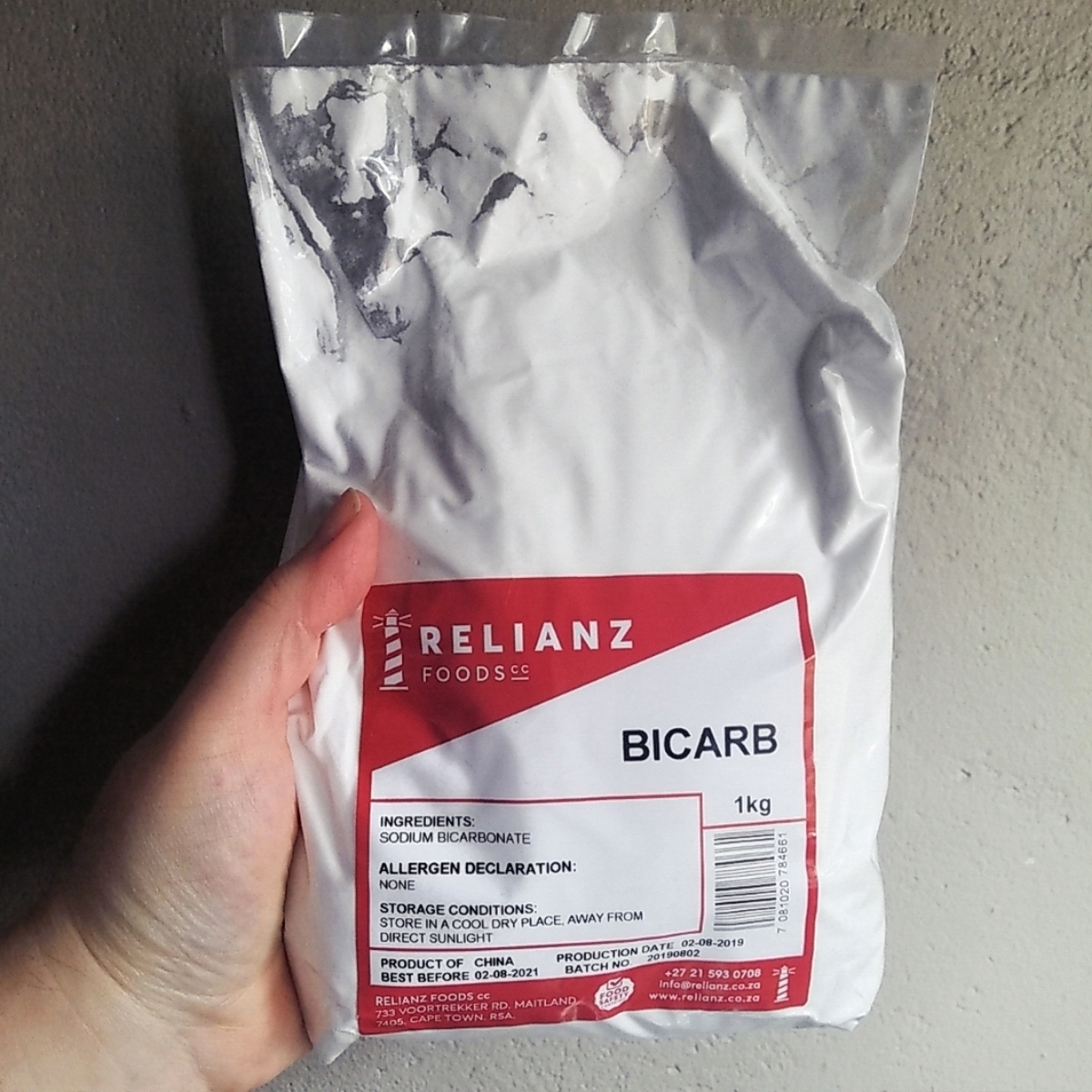 Bicarb from Relianz Foods - Vegan Product Reviews & Ratings | abillion