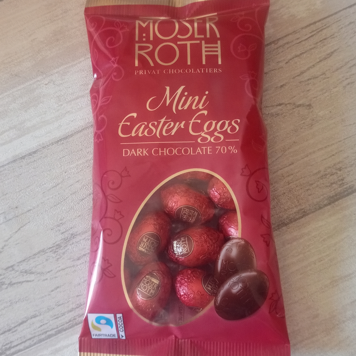 Mini Easter Eggs Dark Chocolate from Moser Roth - Vegan Product Reviews ...