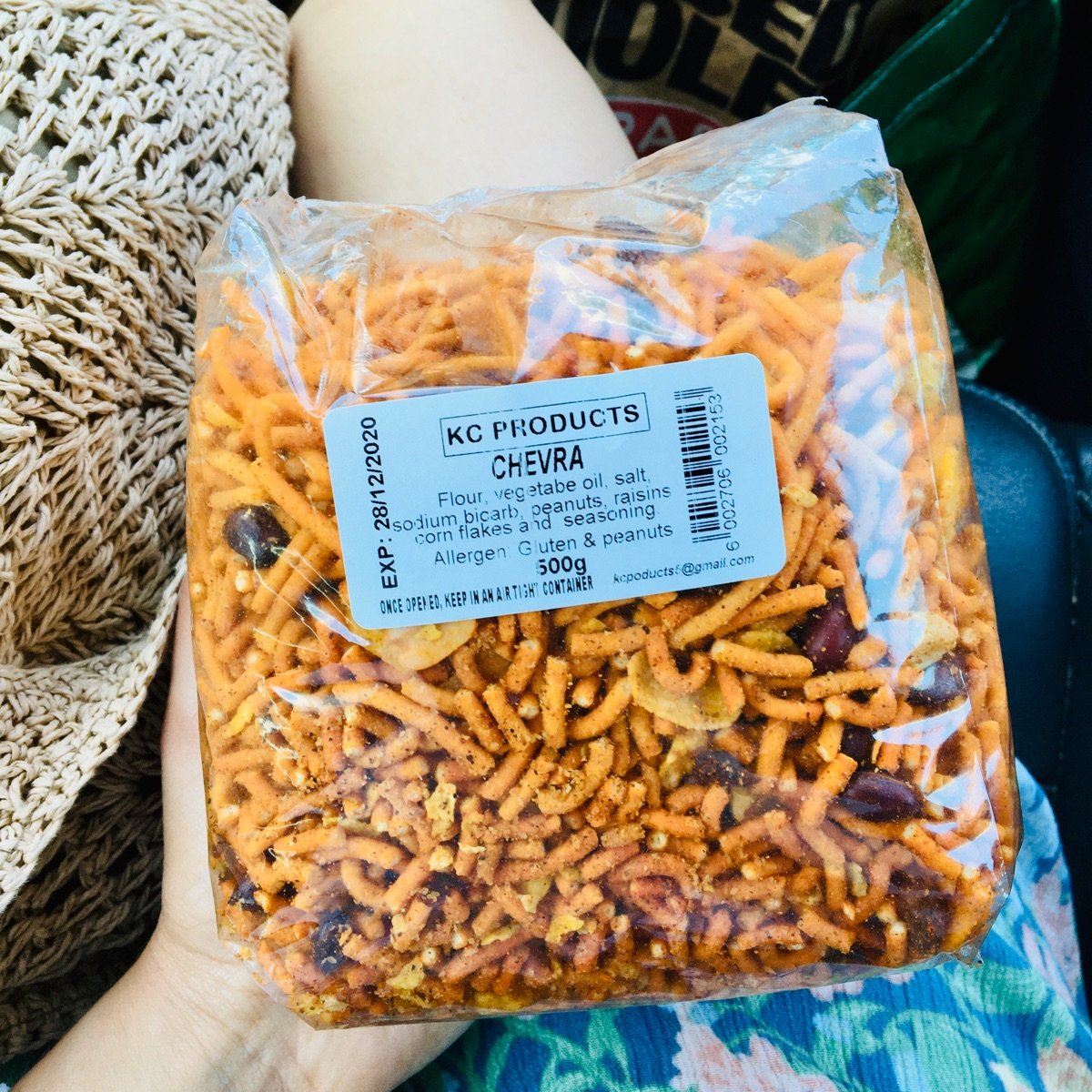 Chevra (Indian snack mix) from KC Products - Vegan Product Reviews ...