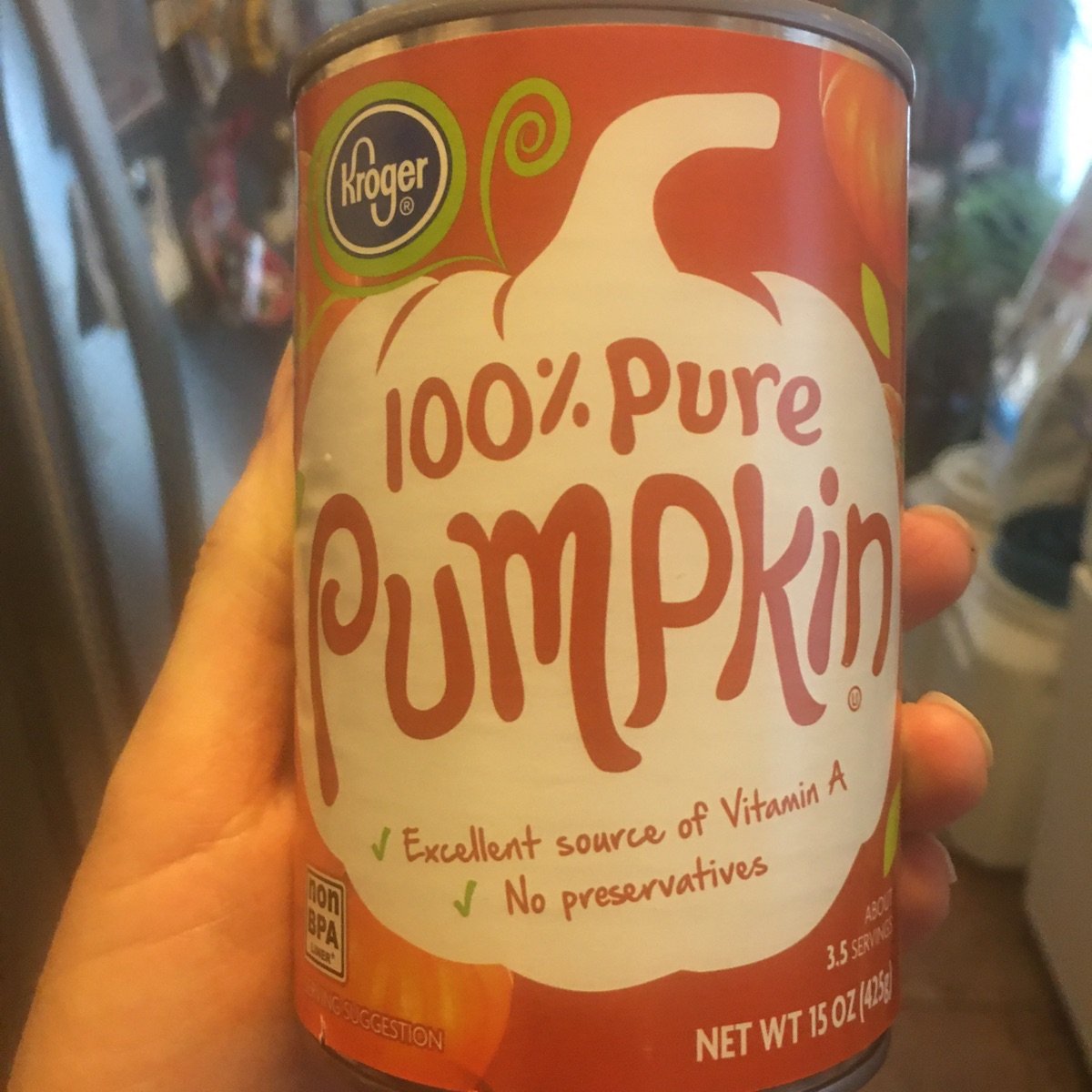 Canned Pumpkin from Kroger - Vegan Product Reviews & Ratings | abillion
