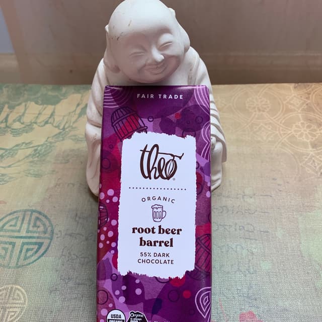 Root Beer Barrel 55% Dark Chocolate at Theo Chocolate - Review by ...