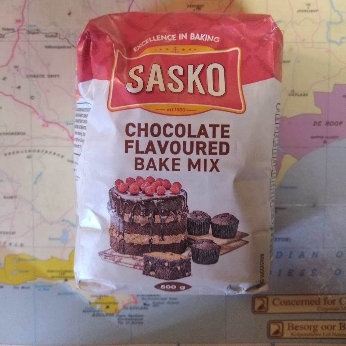 Chocolate Flavoured Bake Mix from Sasko - Vegan Product Reviews ...