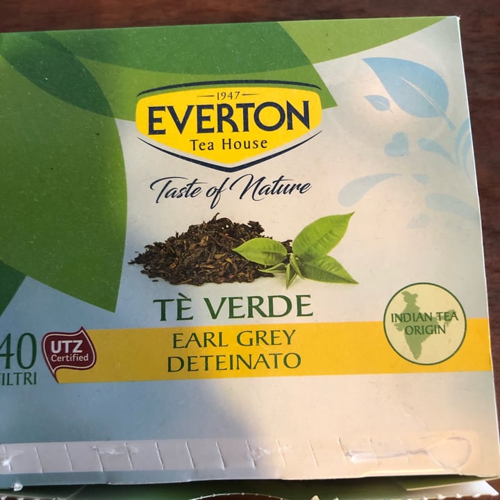 Everton Tè Verde Earl Grey Review | abillion