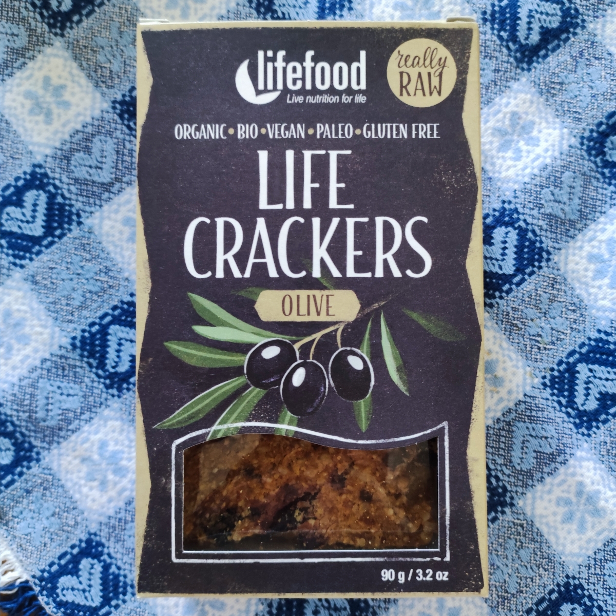 Life crackers Olive from Lifefood - Vegan Product Reviews & Ratings ...