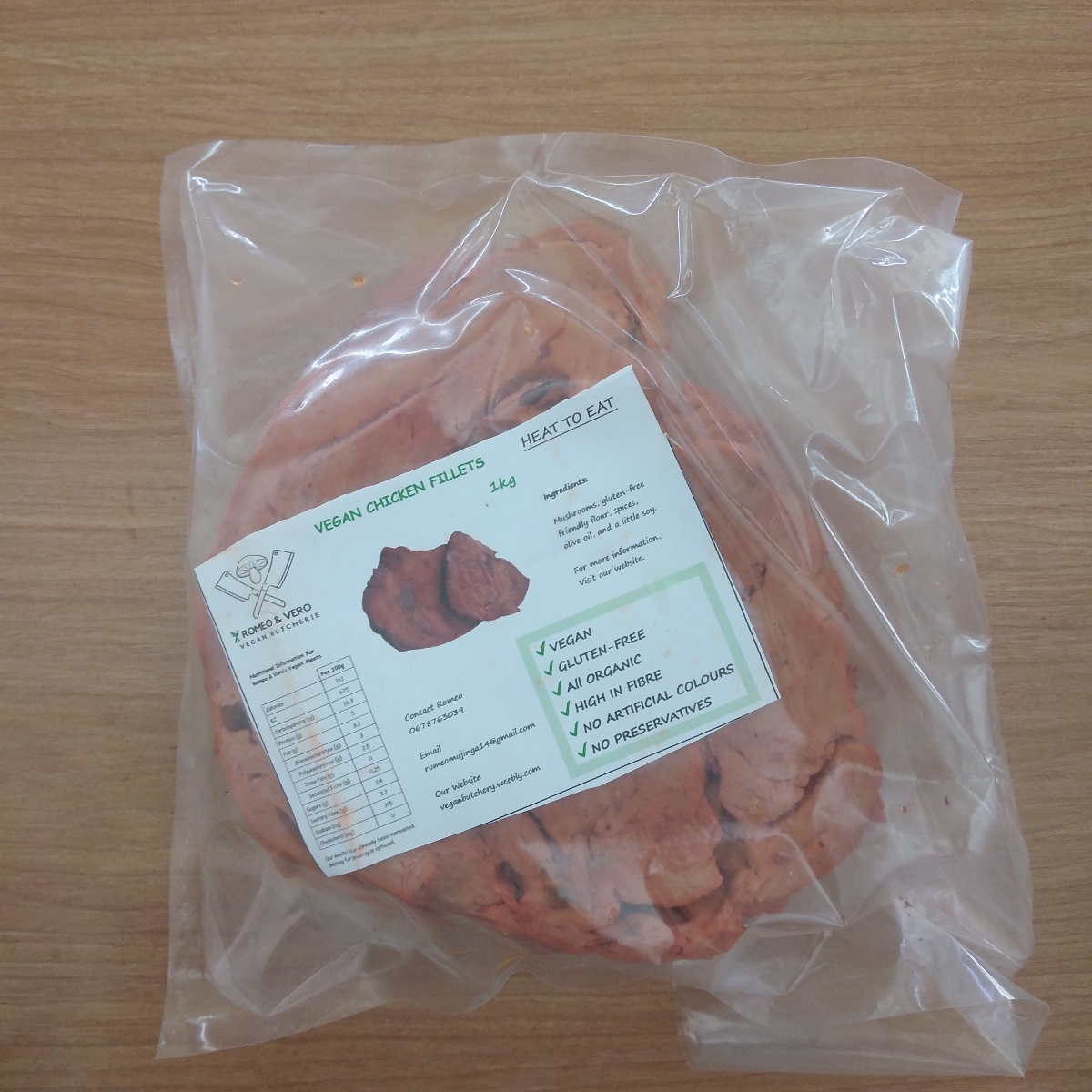 Vegan Chicken Fillets from Romeo & Vero Vegan Butcherie - Vegan Product ...