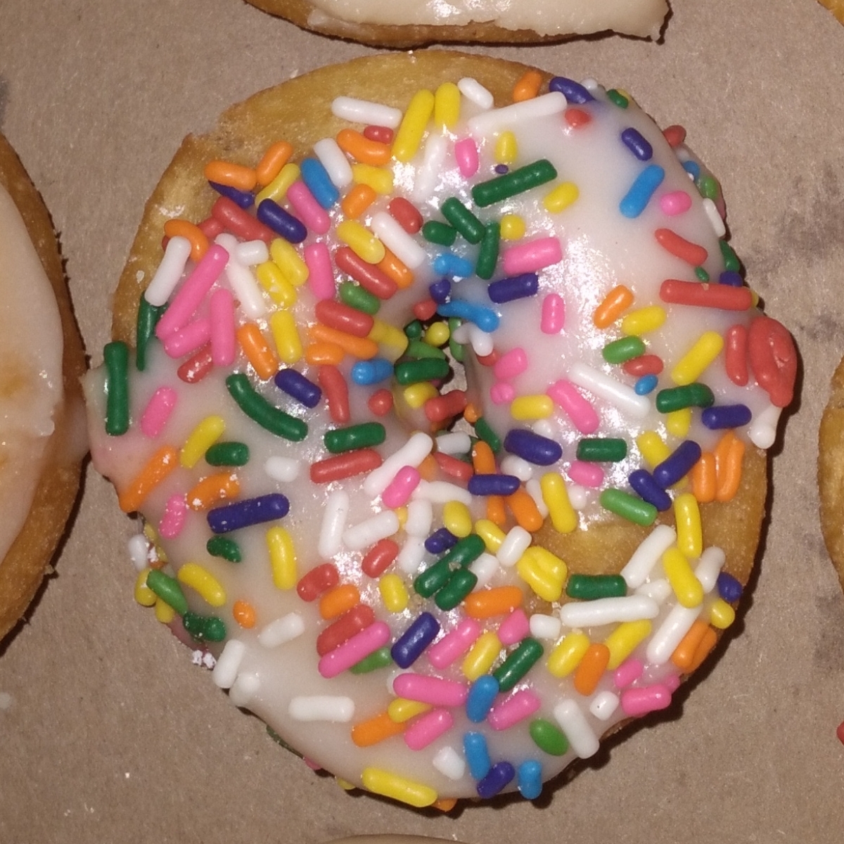 Vanilla Sprinkle Mini-Donut from Simply Done Donuts - Vegan Product ...