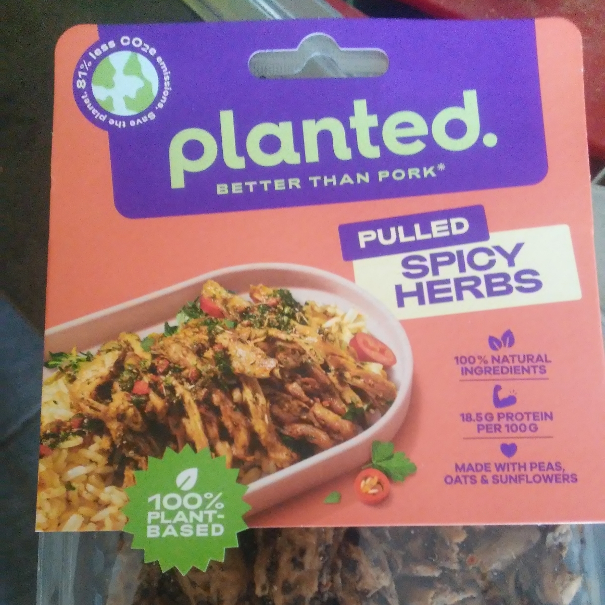 Pulled Spicy Pork from Planted foods - Vegan Product Reviews & Ratings ...