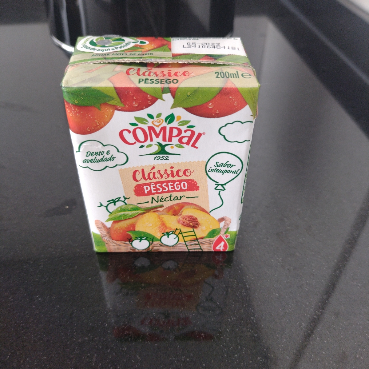 Clássico Pêssego Néctar from Compal - Vegan Product Reviews & Ratings ...