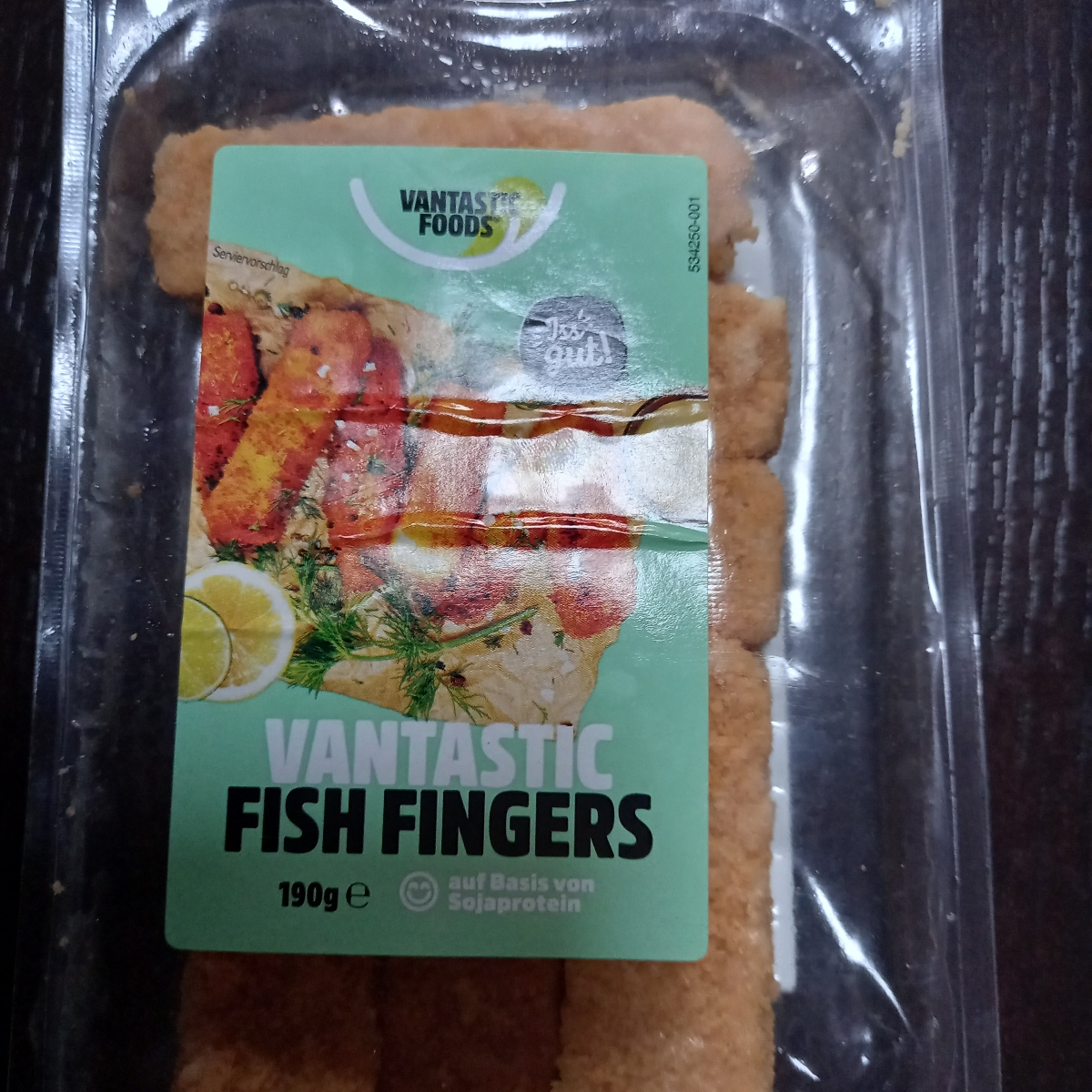 Barritas de pescado (fish finger) from Vantastic Foods - Vegan Product ...