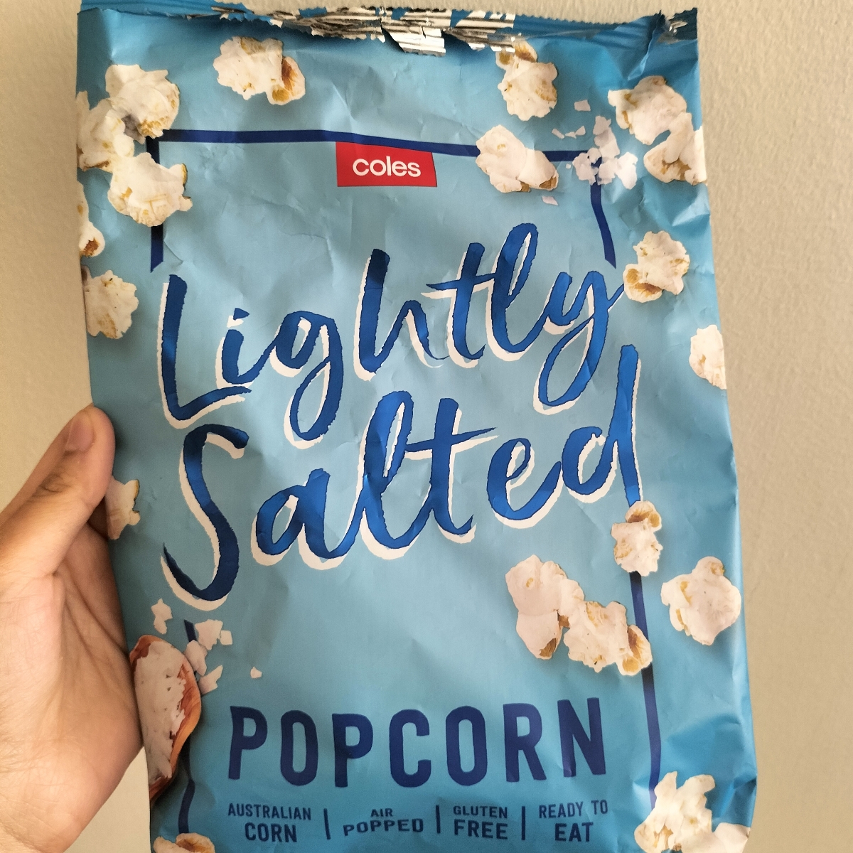 Lightly Salted Popcorn from Coles - Vegan Product Reviews & Ratings ...