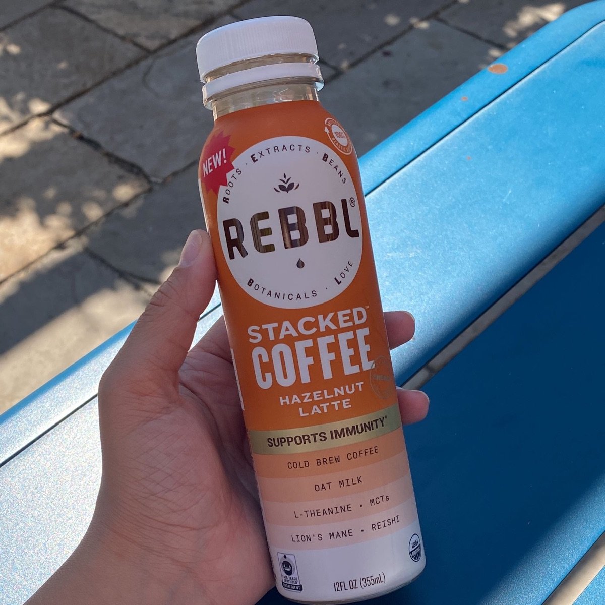 Stacked Coffee hazelnut latte from REBBL - Vegan Product Reviews ...