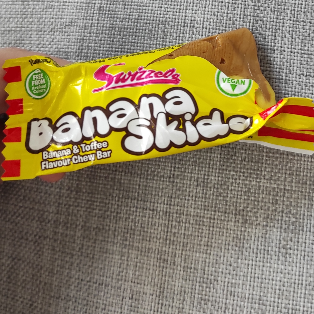 Banana Skids from Swizzels - Vegan Product Reviews & Ratings | abillion