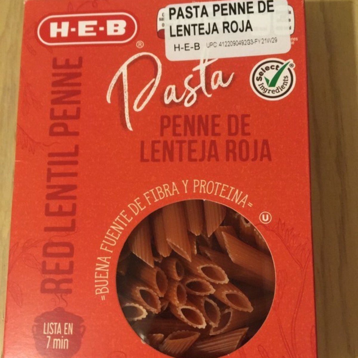 Pasta from HEB Organics - Vegan Product Reviews & Ratings | abillion