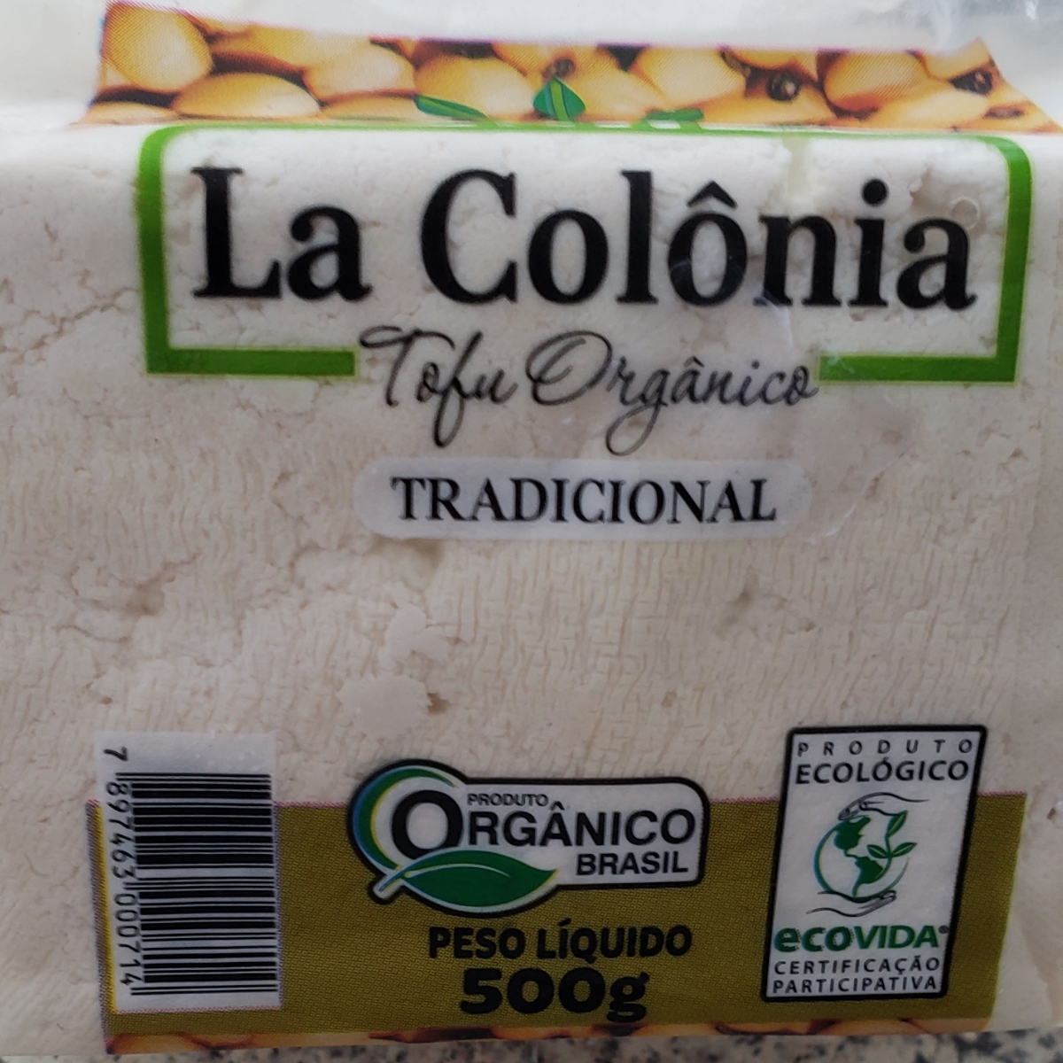 Tofu Orgânico Tradicional from La colonia - Vegan Product Reviews ...