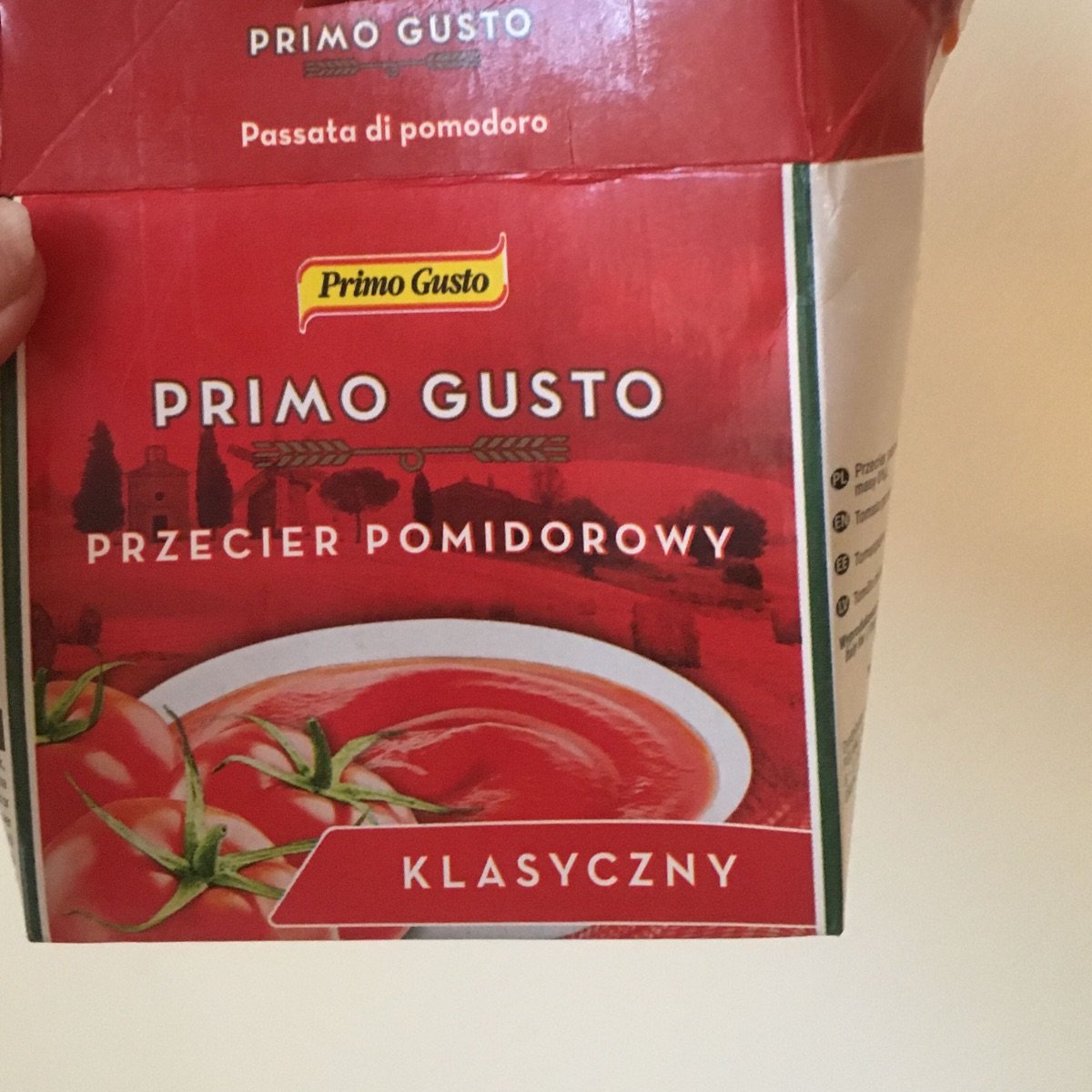 Passata di pomodoro from Primo gusto - Vegan Product Reviews & Ratings ...