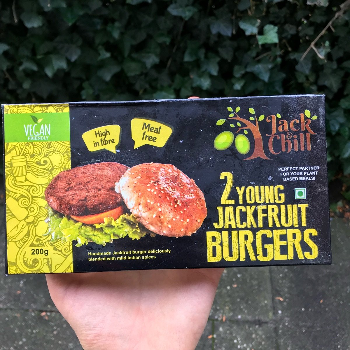 Young Jackfruit Burgers from Jack & Chill - Vegan Product Reviews ...