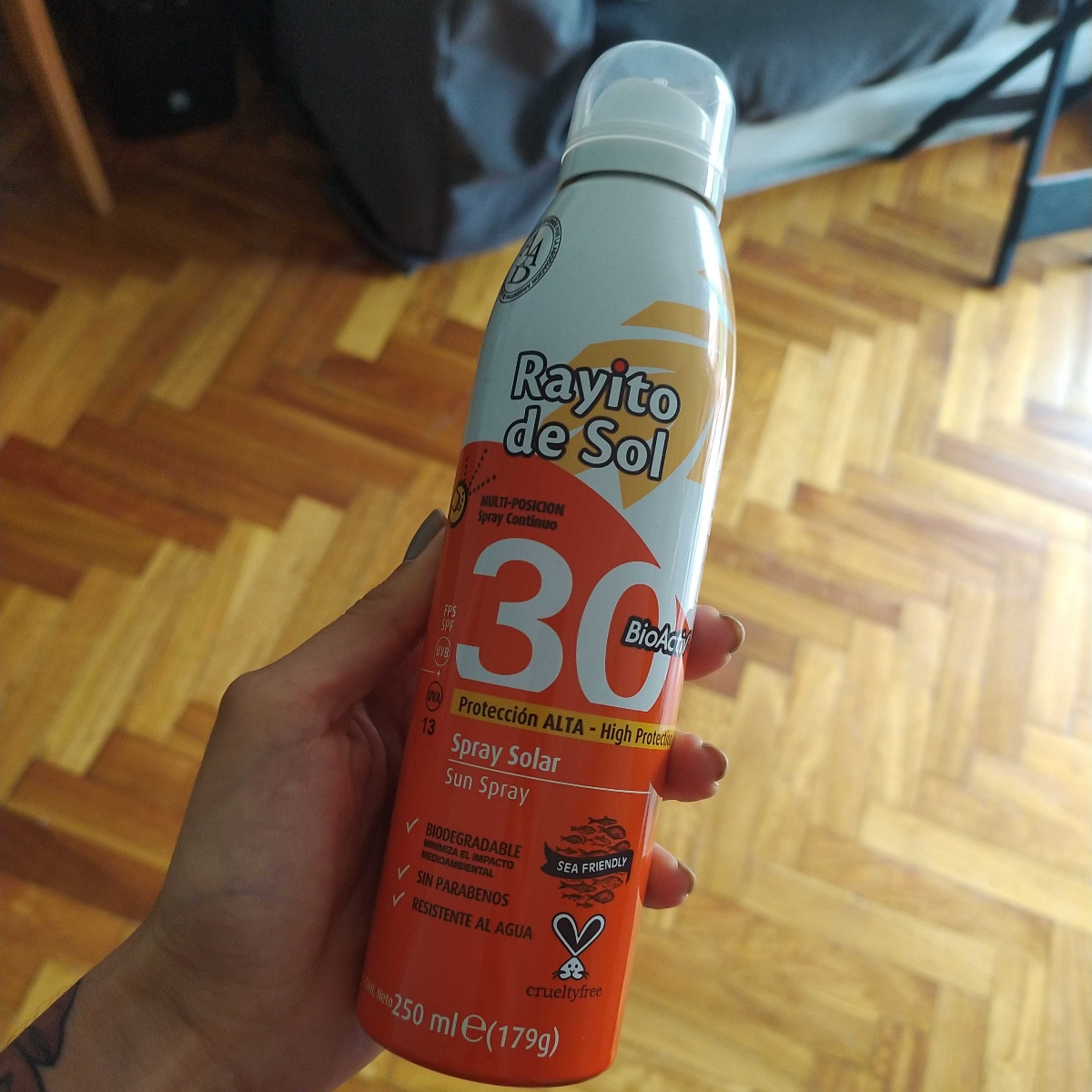 Protector Solar Spray 30 from Rayito de Sol - Vegan Product Reviews ...